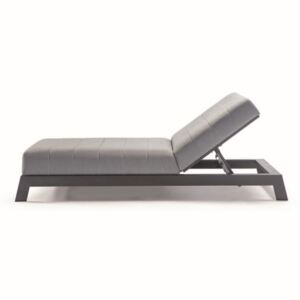 Plážové lehátko Grattoni Bite Antracite | FAVI.sk