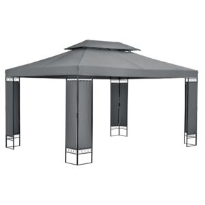 Záhradný altánok Pavilon Capri, 3 x 4 m - antracit | FAVI.sk